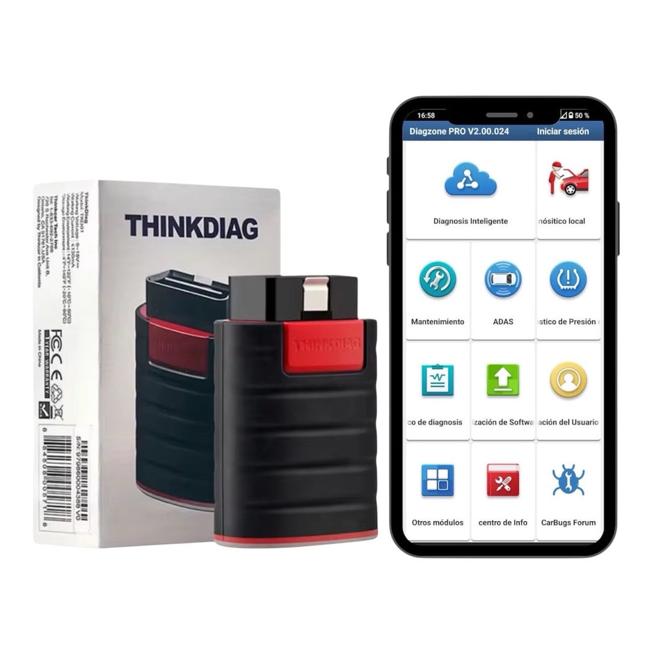 Escáner Thinkdiag versión pro full 45 funciones – Thor Insumos