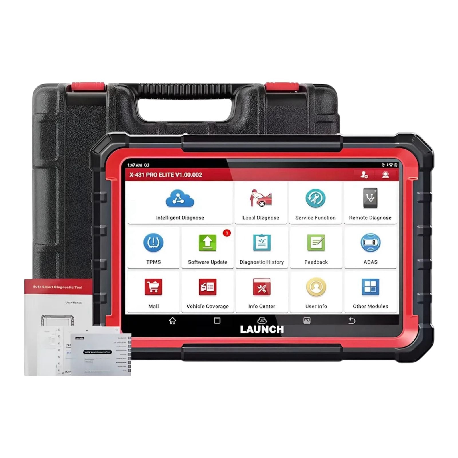 Escáner Launch X431 Pro Elite CAN FD DOIP Bidireccional 45 funciones ...